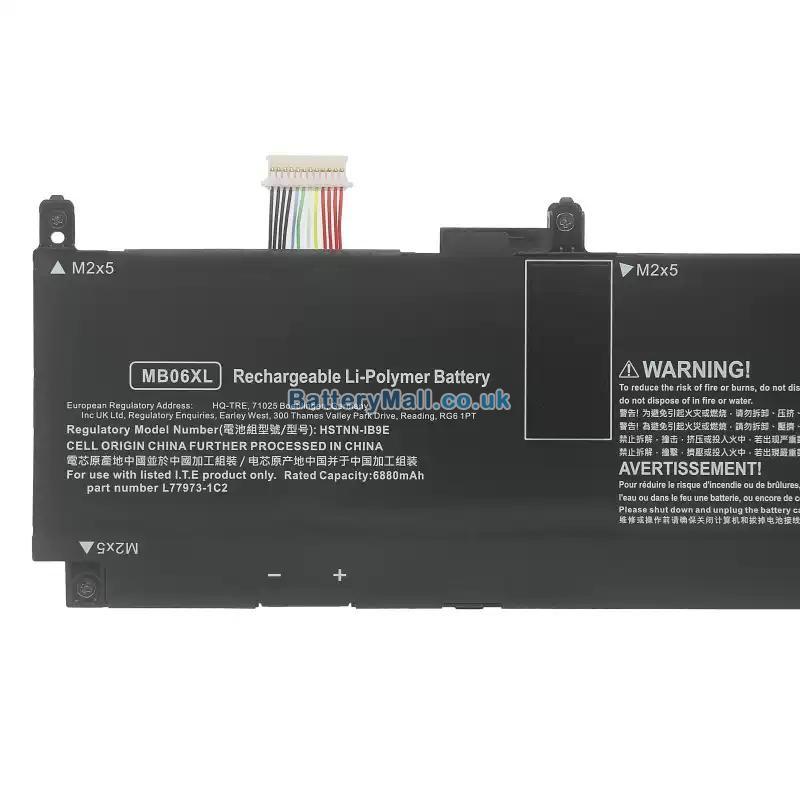 HP ZBOOK STUDIO 15.6 INCH G8 MOBILE WORKSTATION Replacement Battery ...